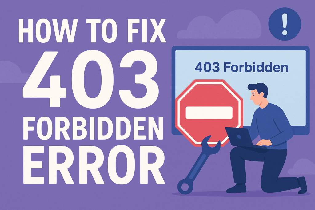 How to Fix 403 Forbidden Error